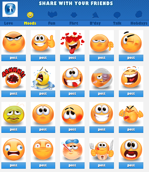 Complete Facebook Emoticon List - HQ Secure Global Internet